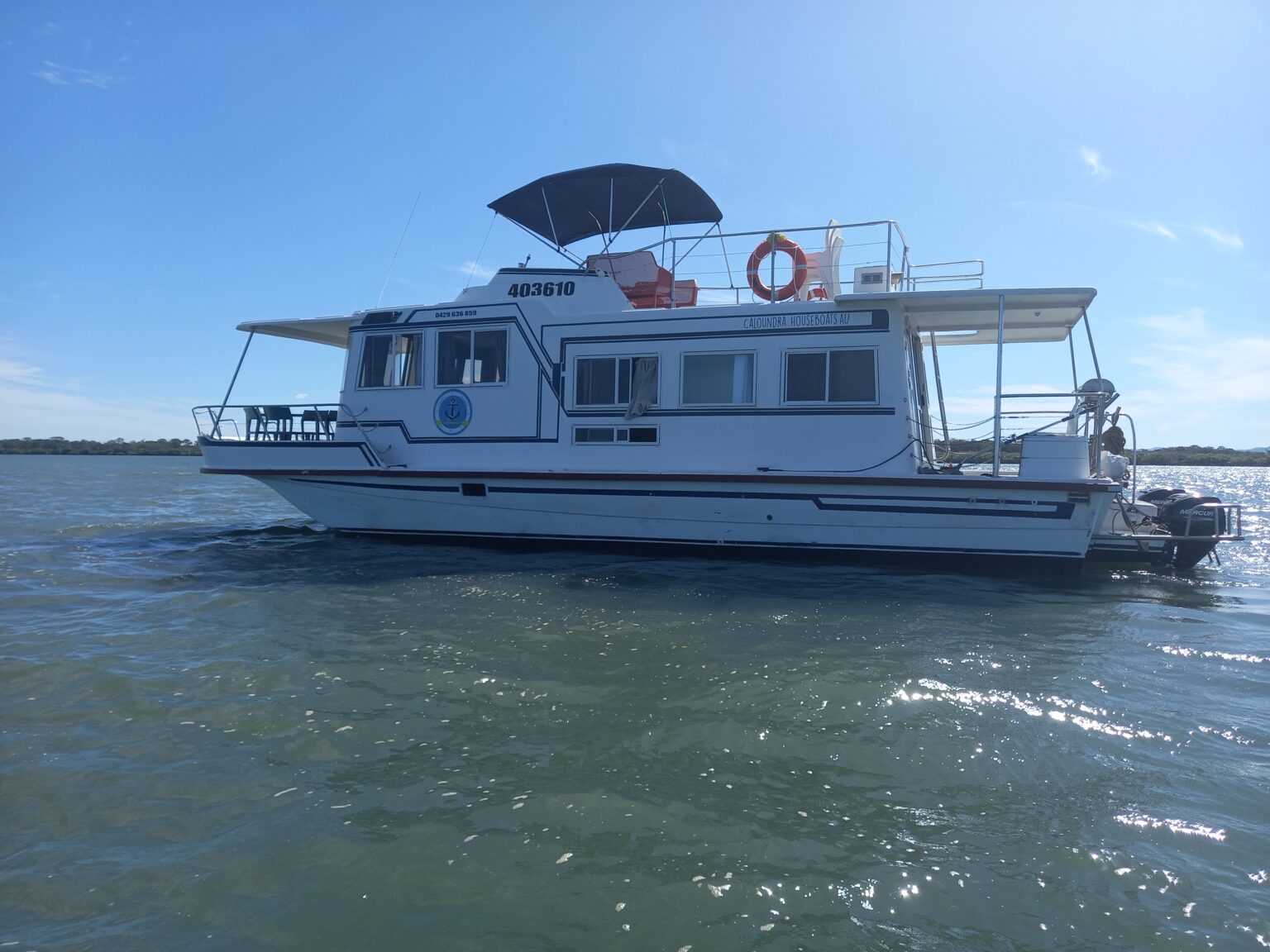 Pics of the Wallamba - Caloundra Houseboats