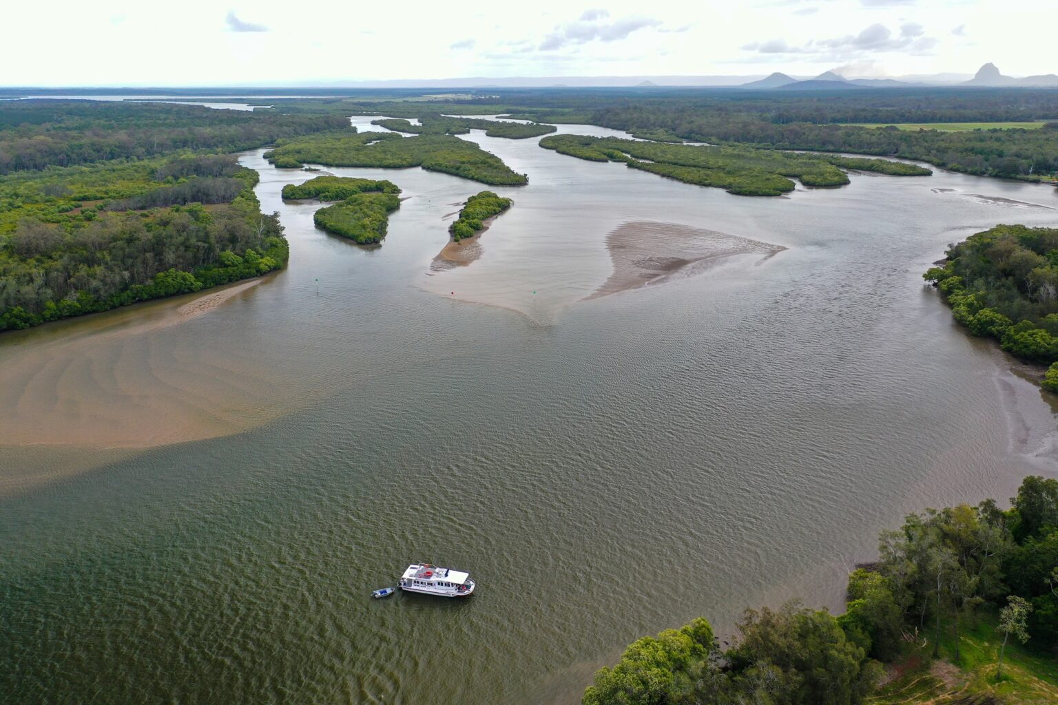 Pics of the Wallamba - Caloundra Houseboats