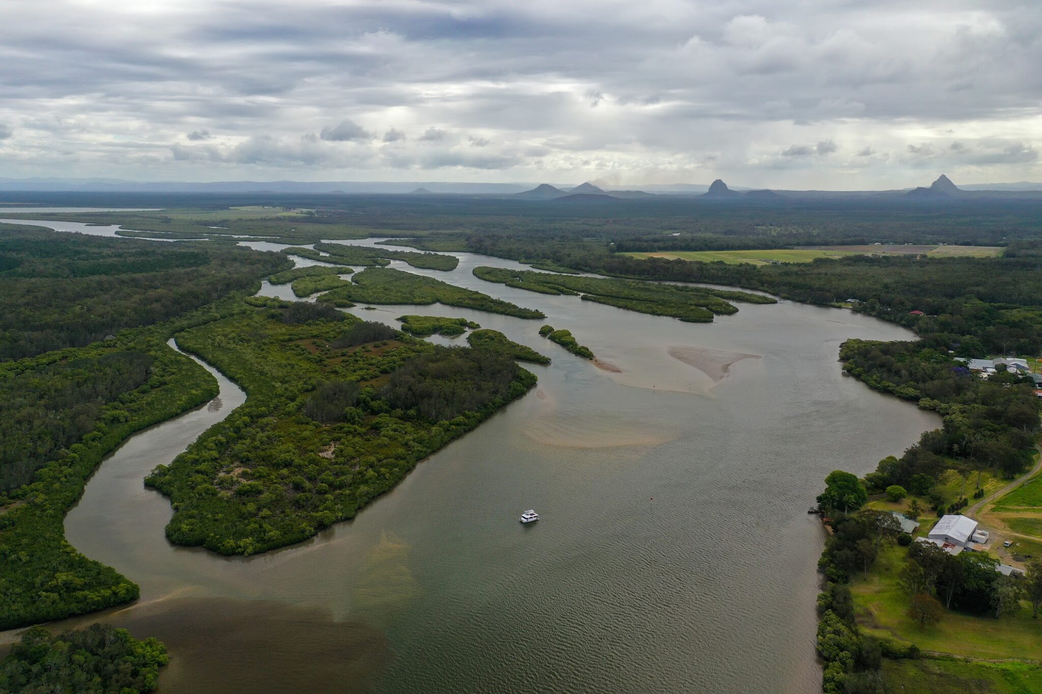 Pics of the Wallamba - Caloundra Houseboats